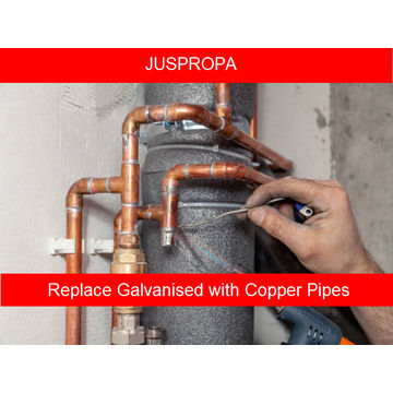 Replace Galvanised Pipes with Copper Pipes by Juspropa | LEROY MERLIN ...