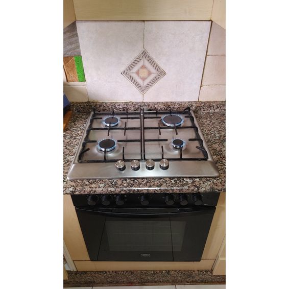 Gas Stove hob outside installation with Gas CoC single 9kg cage by ...