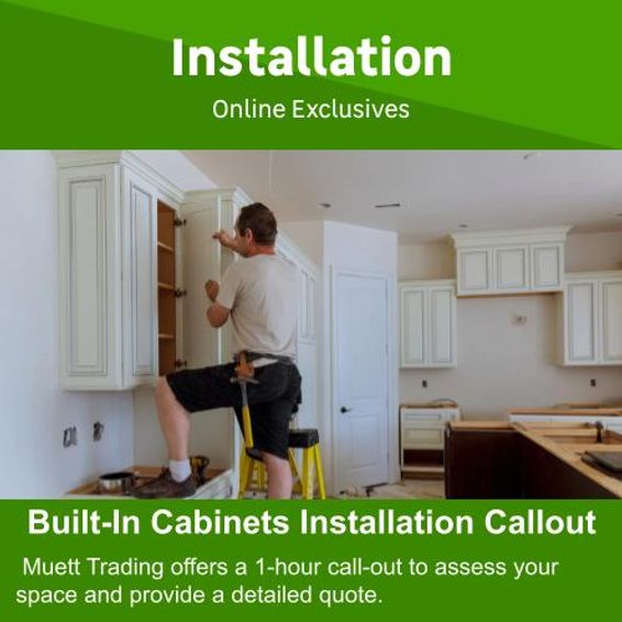 Built In Cabinets Installation Callout By Muett Trading | Leroy Merlin ...