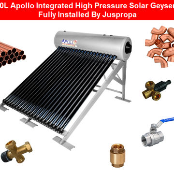 200L Apollo Solar Geyser Fully Installed by Juspropa | LEROY MERLIN ...