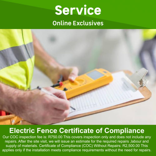 Electric Fence Certificate of Compliance by Loupez Electrical and ...