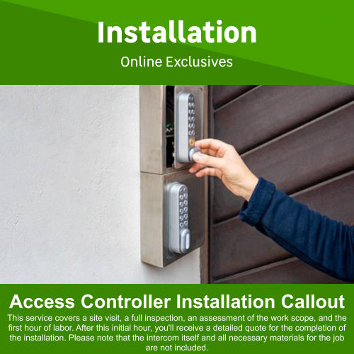 Access Controller Installation Calloutby Loupez Electrical and Access ...