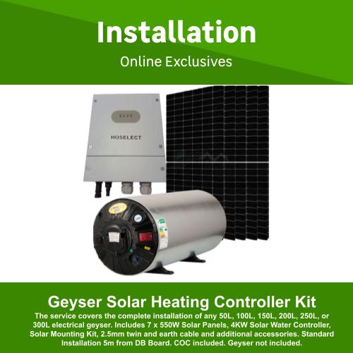 Geyser Solar Heating Controller Kit by Madiega Trading Enterprise