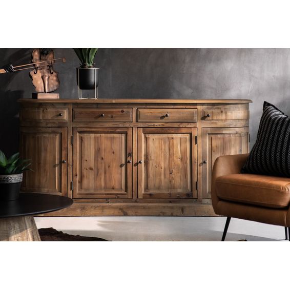 Weston Solid Fir Wood Sideboard with Drawers and Cabinets | Leroy ...