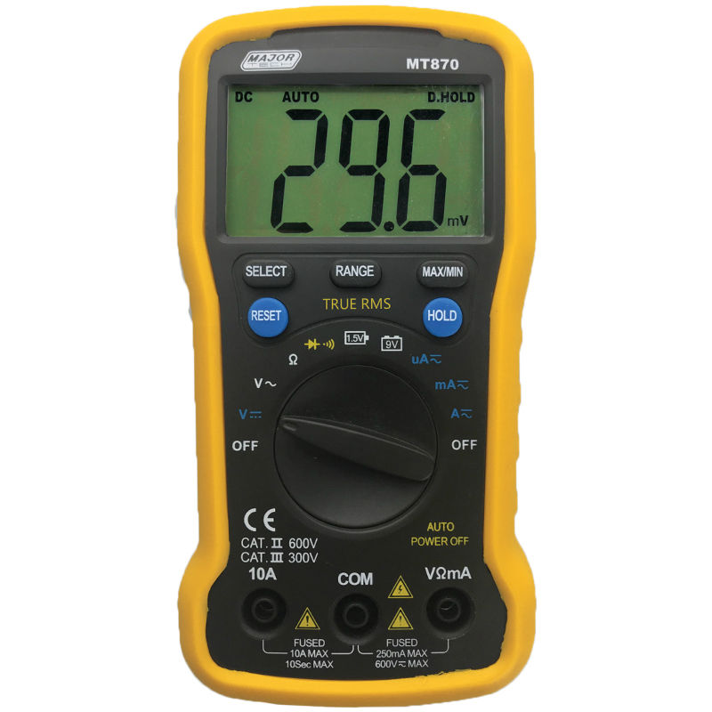 Digital Multimeter (MT870) - Major Tech | LEROY MERLIN South Africa
