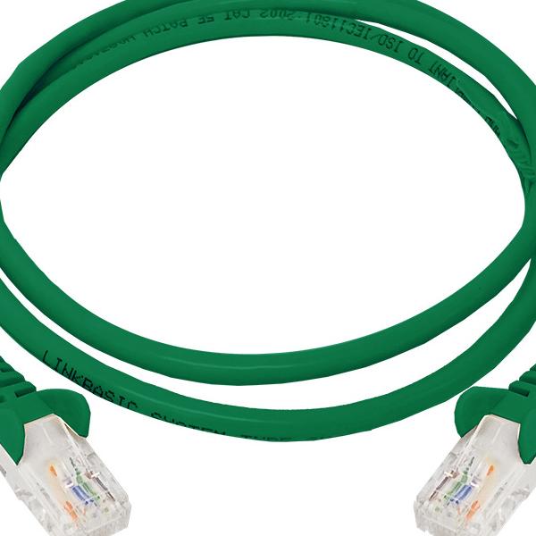 Linkbasic 1 Meter Utp Cat5E Flylead Green | Leroy Merlin South Africa