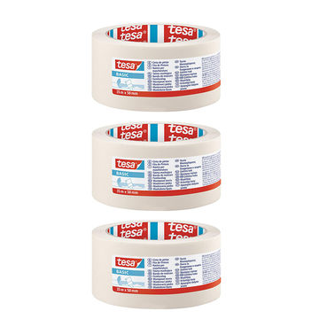 TESA Masking Tape Basic 35m x 50mm ( 3 Pack ) | Leroy Merlin South Africa
