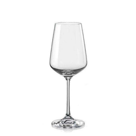Sandra Crystal White Wine 250ml - Set of 6