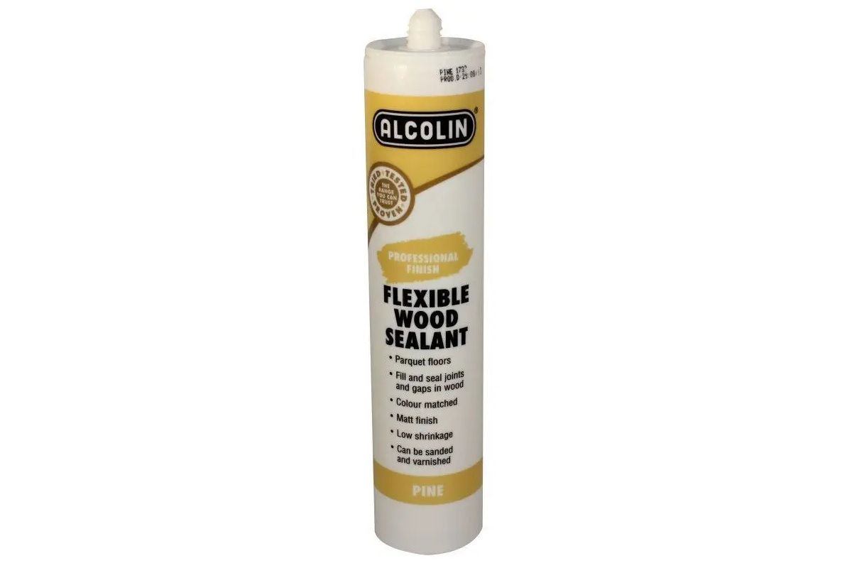 Alcolin Flexible Wood Sealant, Pine, 280ml BY WOODLY