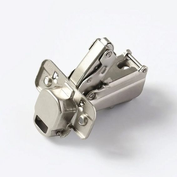 Hinge, Soft Close, Full Overlay 165, 4 Hole Plate (2 PACK)BY WOODLY ...