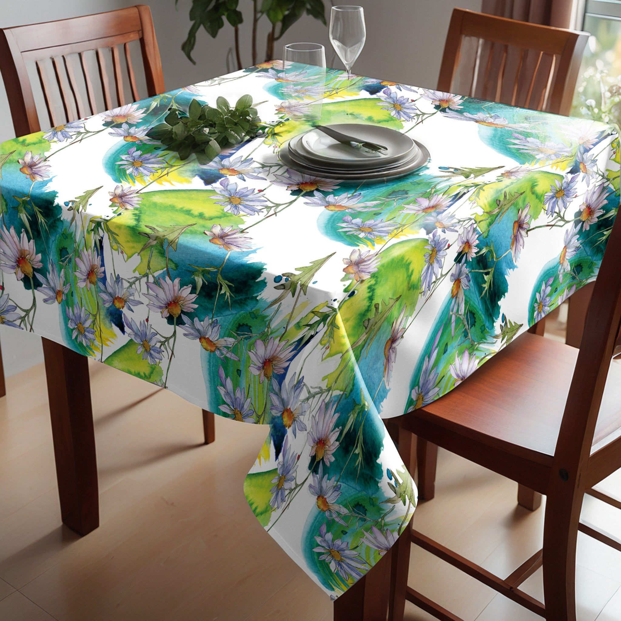Daisies in the Wind Square Tablecloth | LEROY MERLIN South Africa