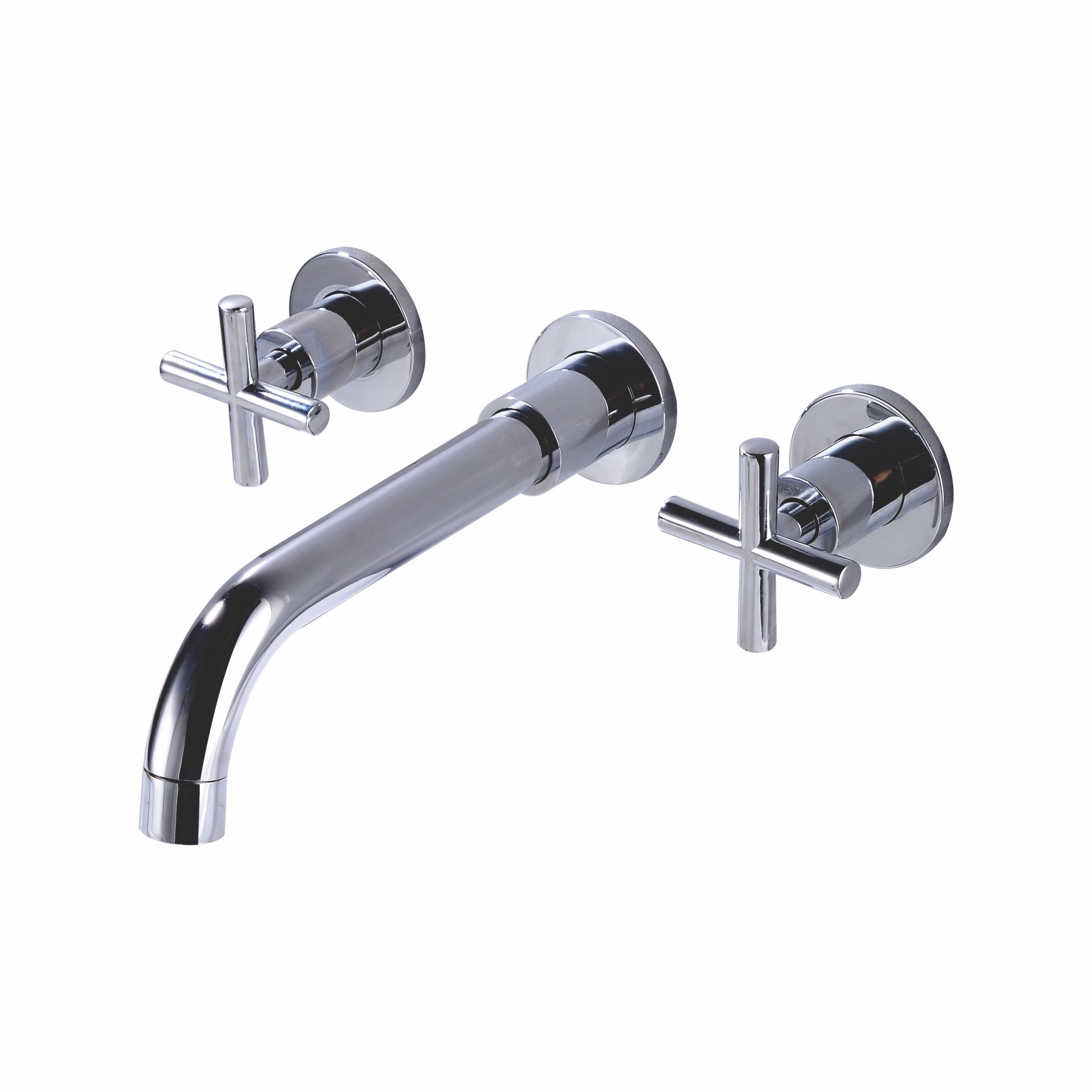 Wall Type Basin or Bath Mixer Tap AZ2153 Chrome | Leroy Merlin South Africa