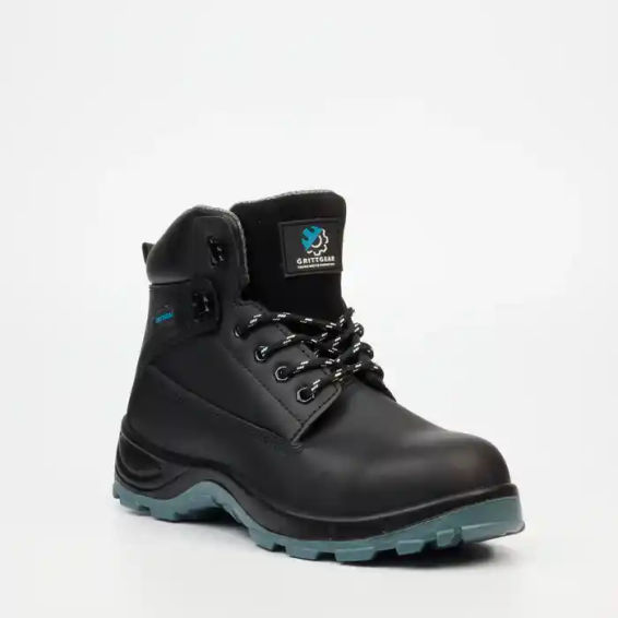 Grittgear Dolomite Black Safety Boot - UK 4 | Leroy Merlin South Africa