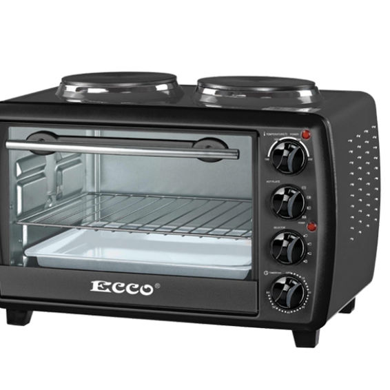 Two plate stove with oven store