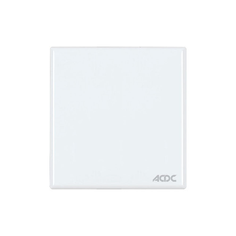 ACDC - Blank White Steel Cover Plate 4x4 | Leroy Merlin South Africa