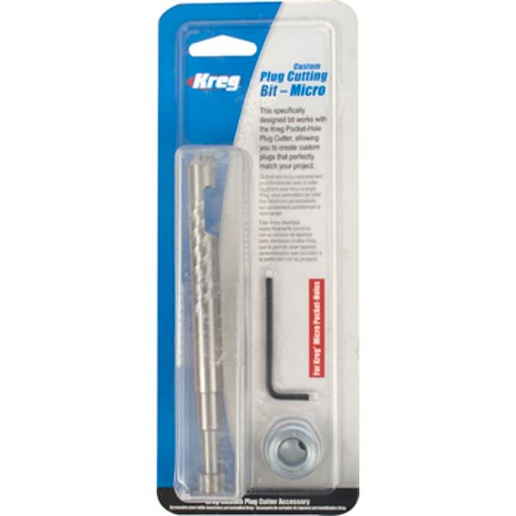 KREG CUSTOM POCKET HOLE PLUG CUTTING - BIT MICRO | Leroy Merlin South ...
