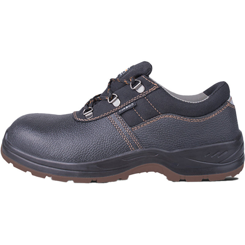 DOT Cobalt Safety Shoe Oil/Acid Steel Toe Black Size 6 | Leroy Merlin ...