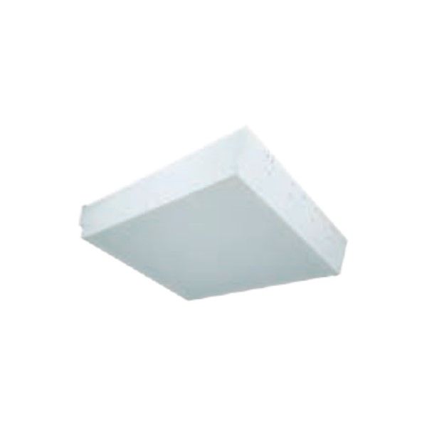 Recessed Prismatic Light Fitting For LED 600x600mm