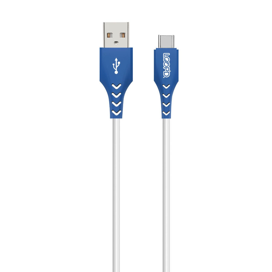LOOPD Type-C To USB Cable 1.2 Meter-White | Leroy Merlin South Africa
