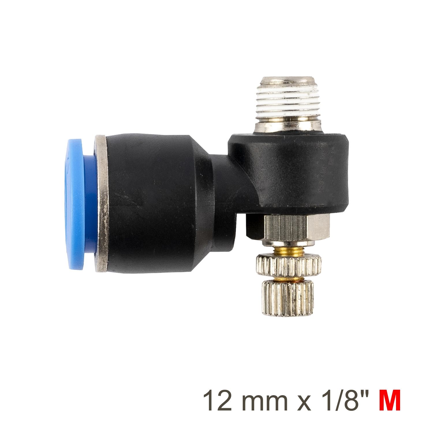 FLOW CONTROL SWIV. ELBOW PU 12MM X 1/8' M | LEROY MERLIN South Africa