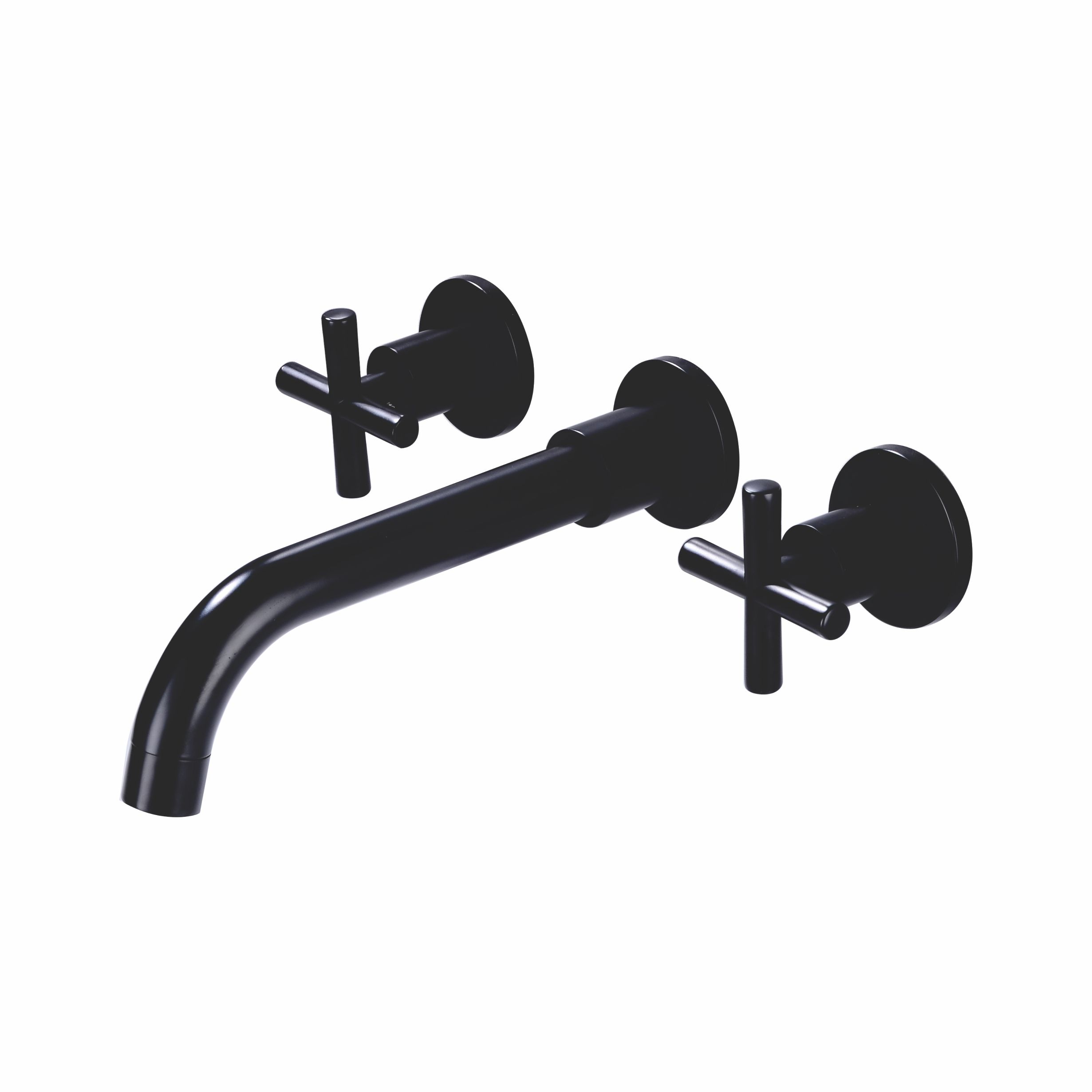 Wall Type Basin or Bath Mixer Tap AZ2153 Black | Leroy Merlin South Africa