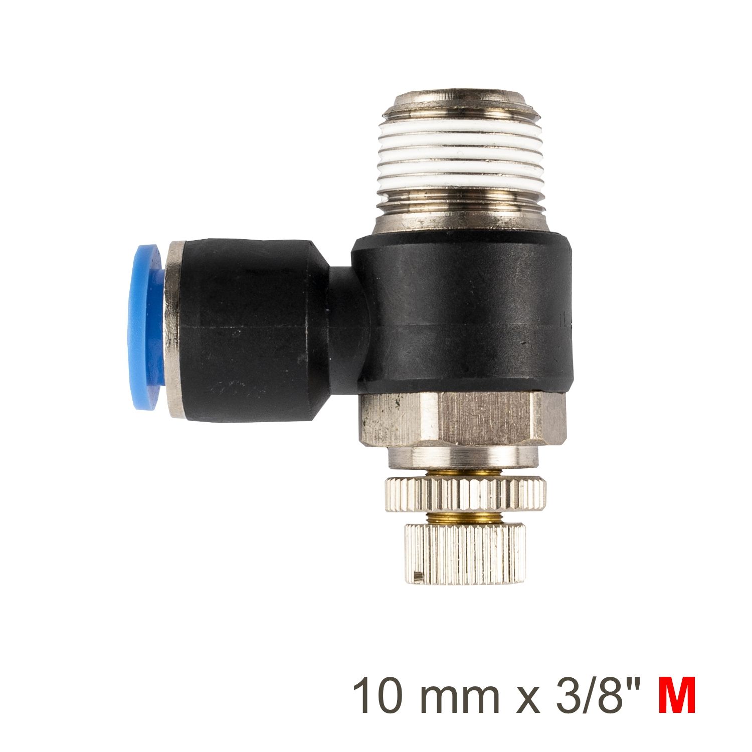 FLOW CONTROL SWIV. ELBOW PU 10MM X 3/8' M | Leroy Merlin South Africa