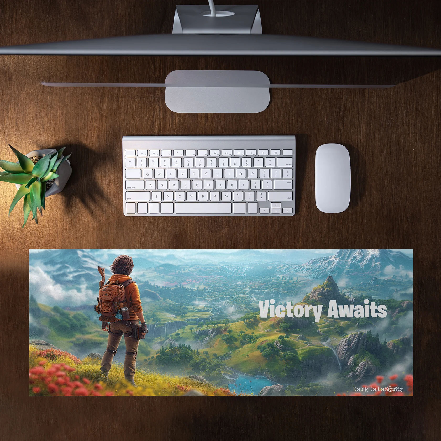Fortnite Victory Awaits by Wikus Schalkwyk Large Desk Pad | LEROY ...