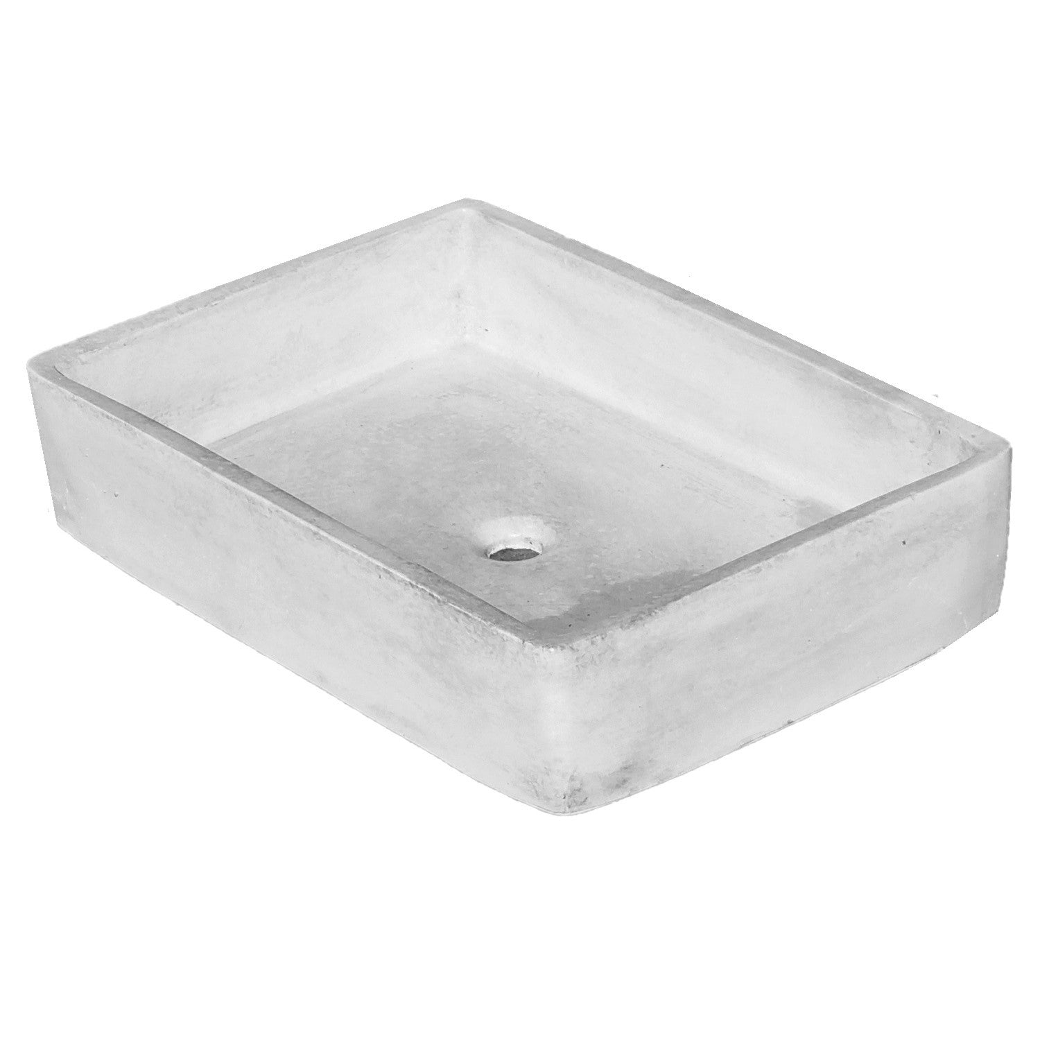 Ivory large cement basin concrete sink for kitchen/bathroom ...