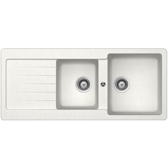 Frasa Kitchen Sink Enigma Double Bowl Single Drainer Quartz Resin ...