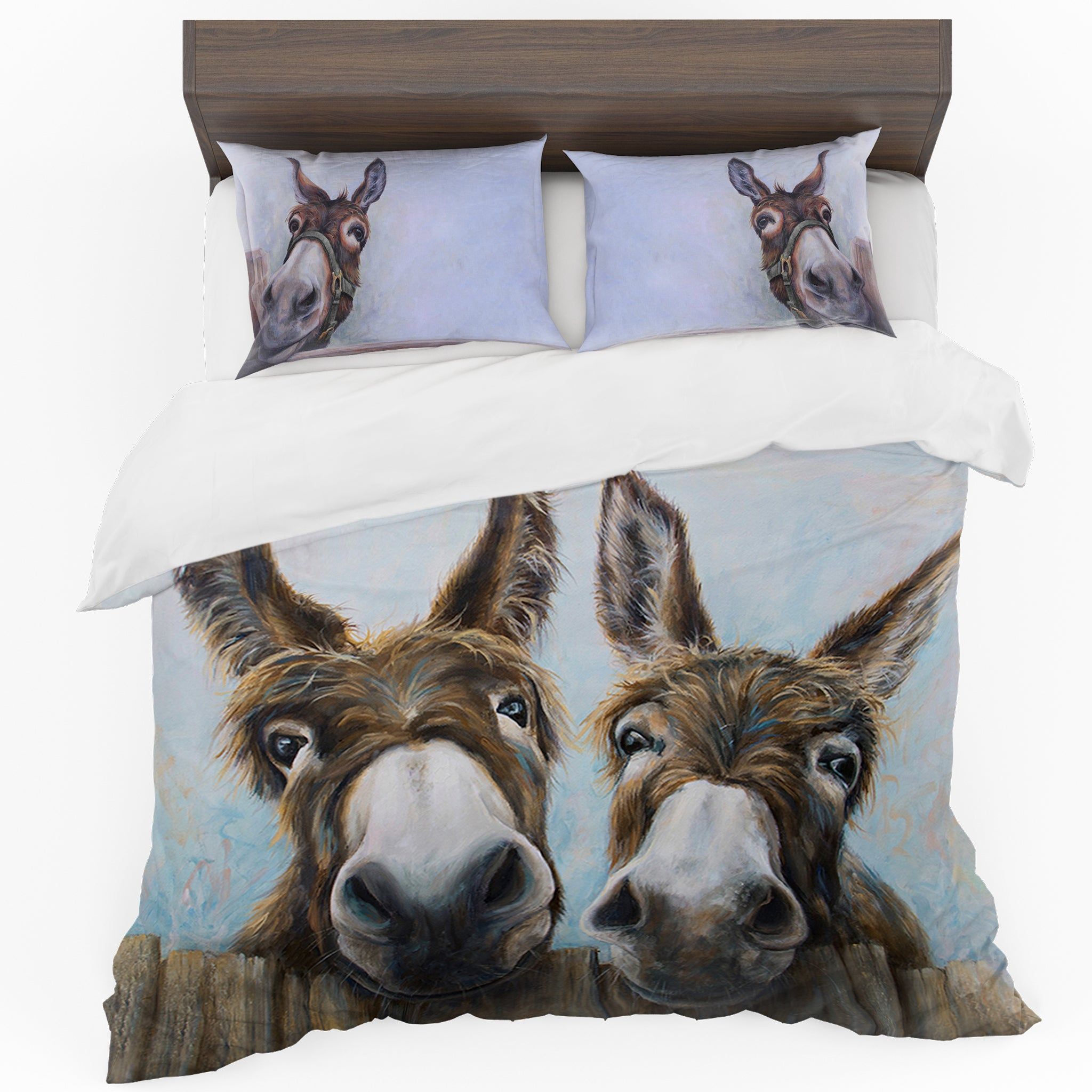 Two Donkeys Duvet Cover Set Double | LEROY MERLIN South Africa