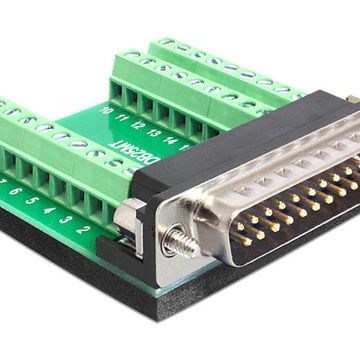 Delock Adapter Sub-D 25-Pin Male - Terminal Block 27-Pin | LEROY MERLIN South Africa