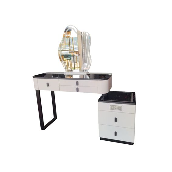 Simple Design LED Mirror Storage Cabinet Multi - Functional Princess ...