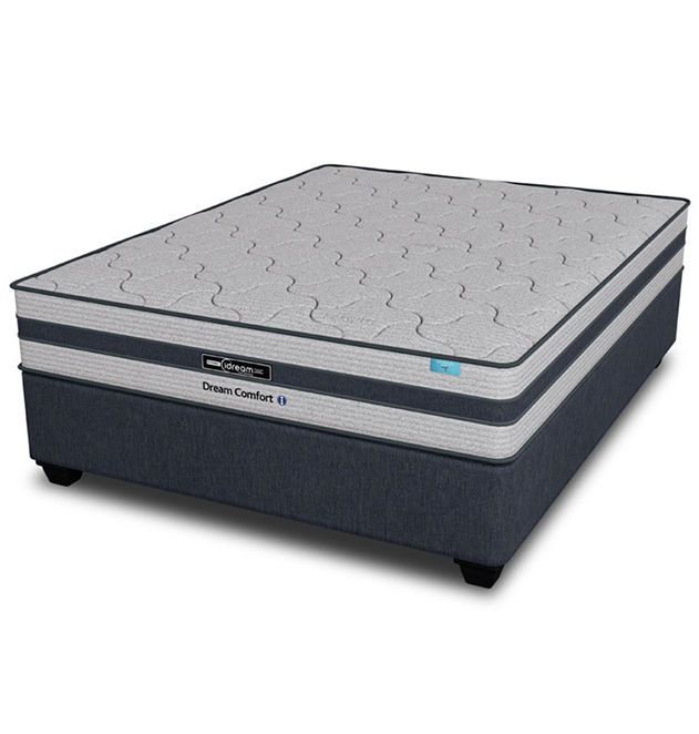 Restonic iDream, Dream Comfort, Base and Mattress - Double | LEROY ...