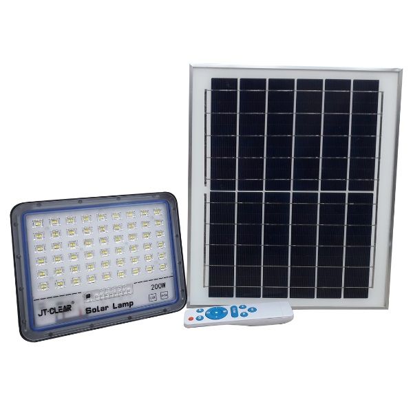 200W - JT Clear Compact Solar Flood Light - Pack Of 2 | LEROY MERLIN ...