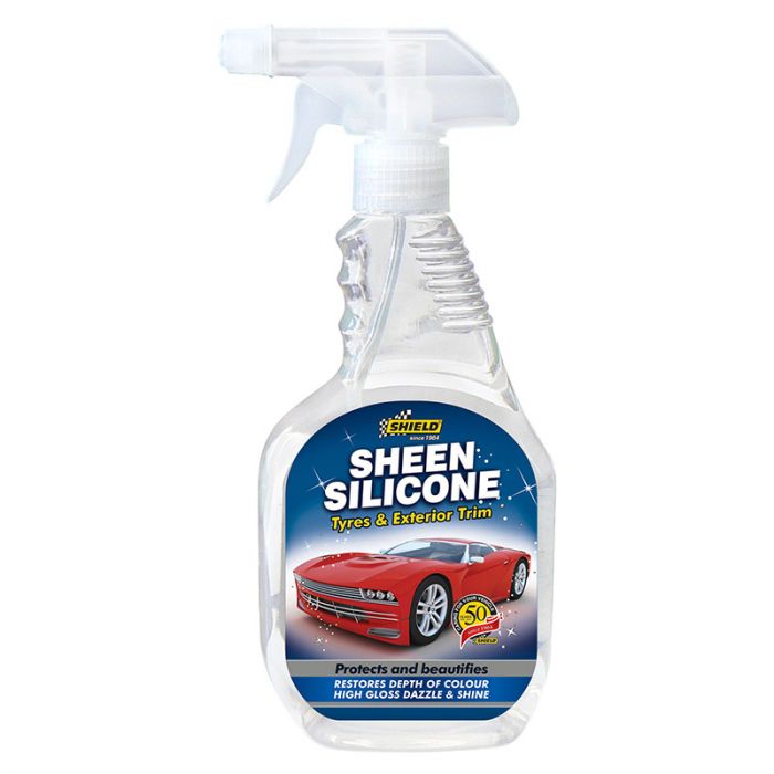 Shield - Sheen Silicone Trigger - Car Exterior - 500ml - Bulk Pack of 5 ...