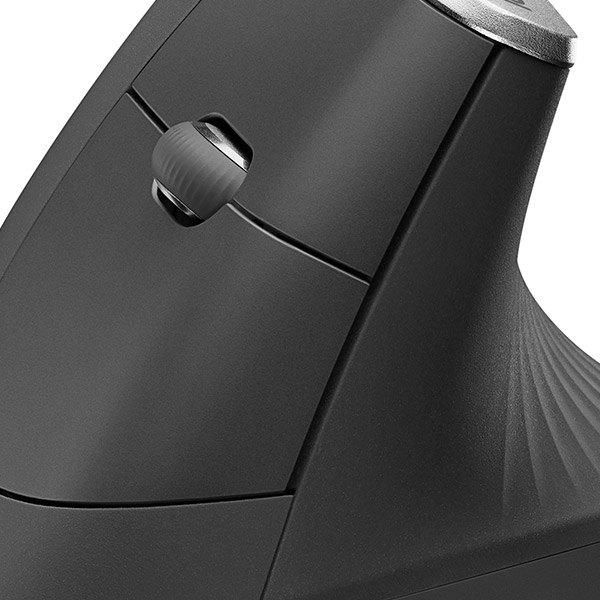Logitech® Mx Vertical Advanced Ergonomic Mouse Graphite 2 4ghz Bt