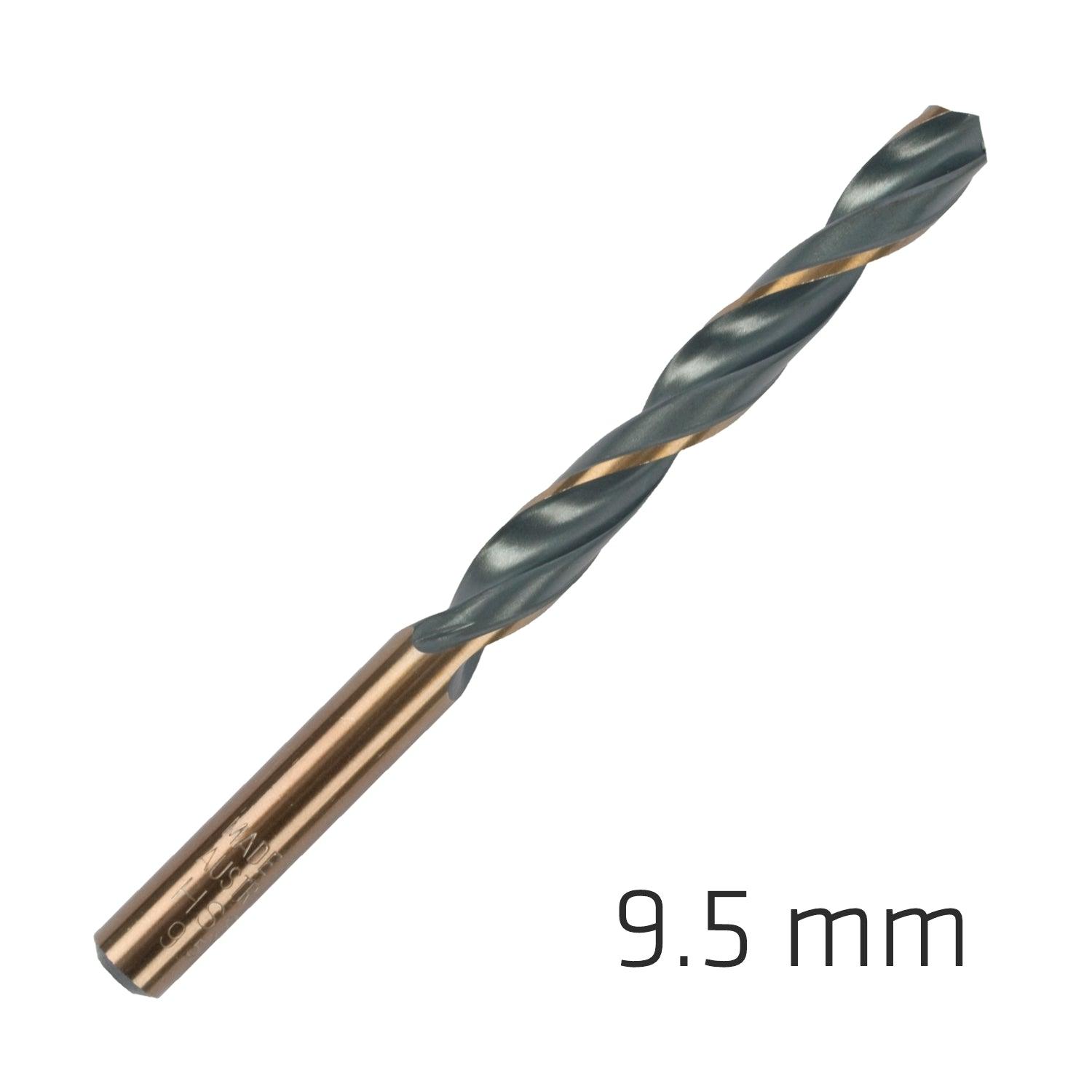 Hss Sprint Master 9.5 Mm 10 Pack Hang Tag Din 338 Alpen Drill Bits ...
