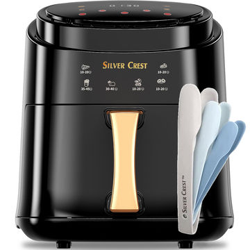 Silver Crest Extra Large Digital Air Fryer With Nesting Tongs Black | Leroy Merlin South Africa
