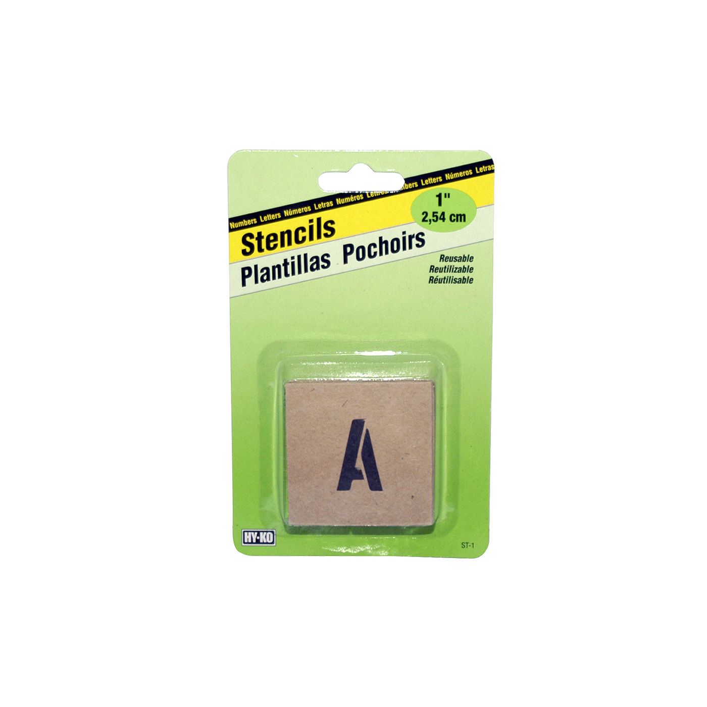 Stencil Figure And Letter - Reusable - 25mm - 2 Pack | LEROY MERLIN ...