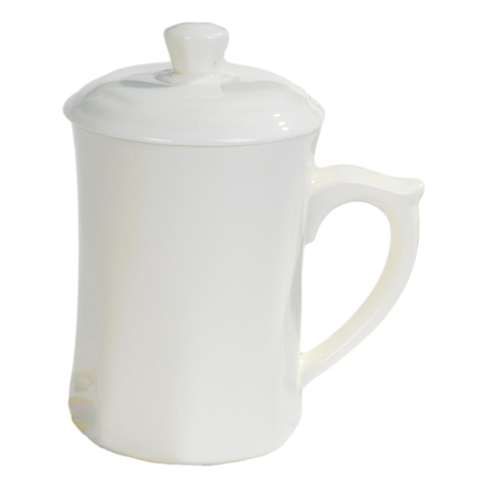 Porcelain Octagon Cup with Lid | Leroy Merlin South Africa