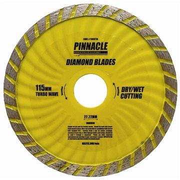 Diamond Blade Turbo Wave 115Mm X 22.22 Pinnacle | Leroy Merlin South Africa