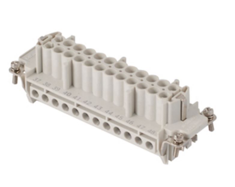 16P+E Female Connector Insert No17-32