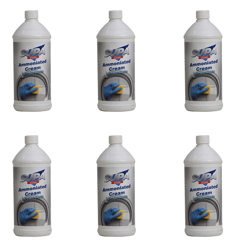 SUPA CLEAN Ammoniated Cream with Micro Scrubs 1 Litre ( 6 Pack ...