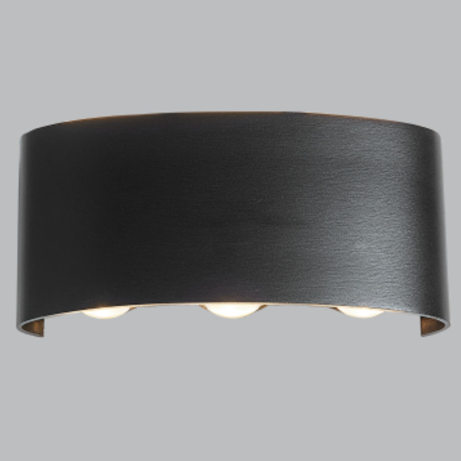 Aluminum LED Wall Bracket with Glass