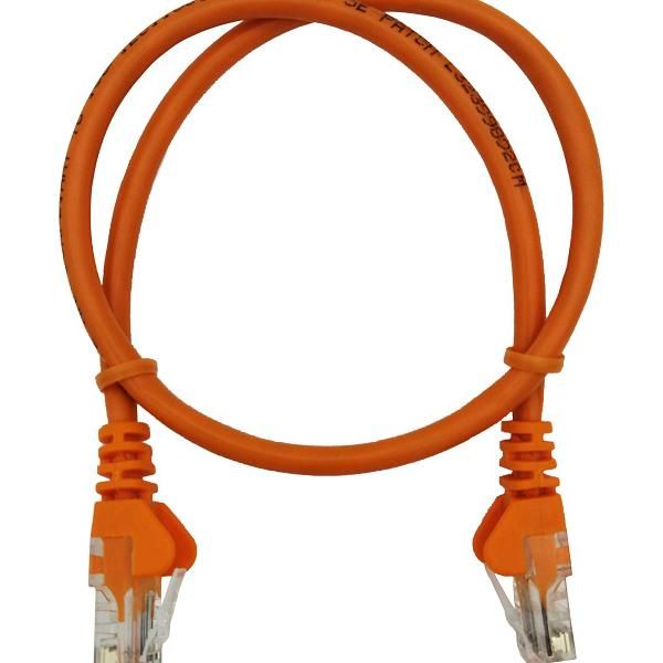 Linkbasic 50Cm Utp Cat5E Flylead Orange | Leroy Merlin South Africa