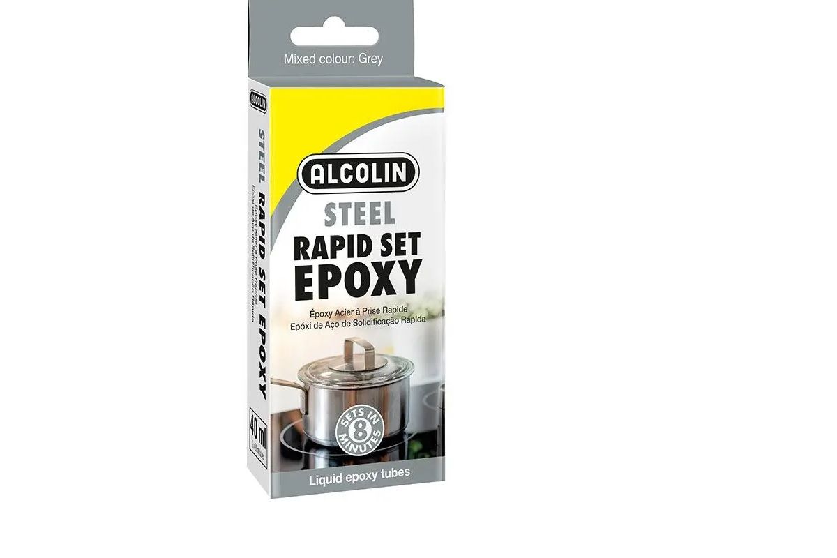Alcolin Rapid Set Epoxy, Steel (3 pack) BY WOODLY