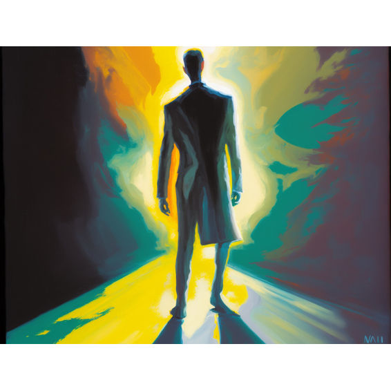 Canvas Wall Art - Visibility An Acrylic Painting - B1384 - [120 x 80 cm ...