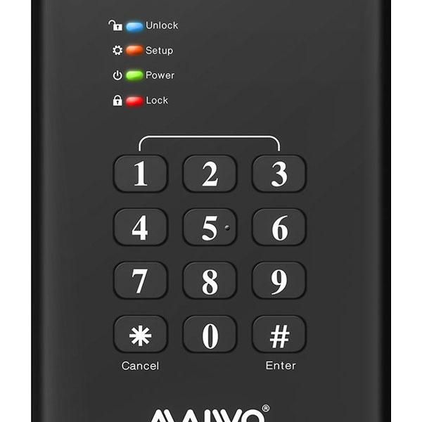 Maiwo Keypad Security Hdd Enclosure (K2568Kpa) | Leroy Merlin South Africa