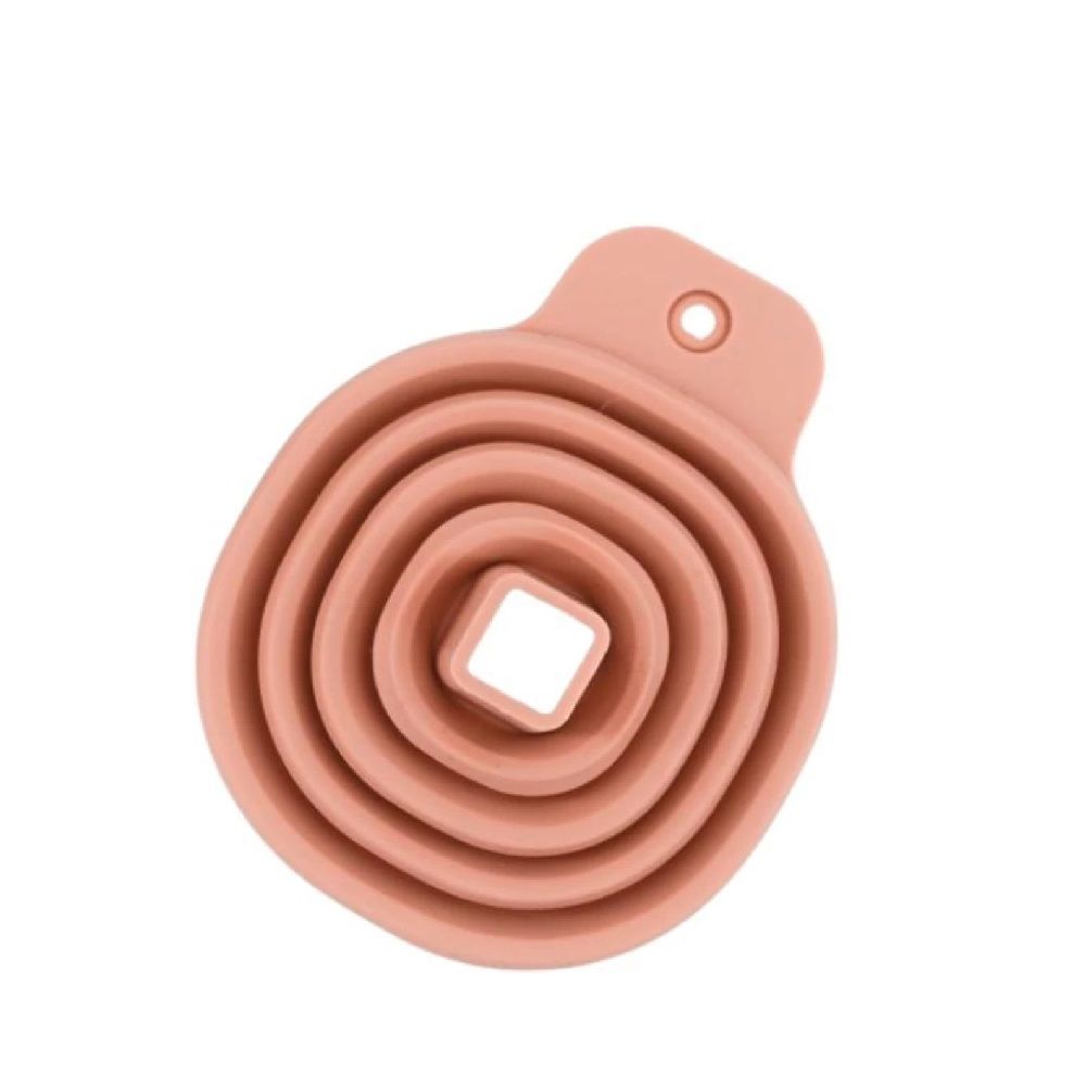 Silicone Collapsible Funnel Set – 4 Sizes PINK