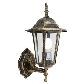 Eurolux - Lantern - 6 Panel - Up/Facing - Black Gold | Leroy Merlin South Africa